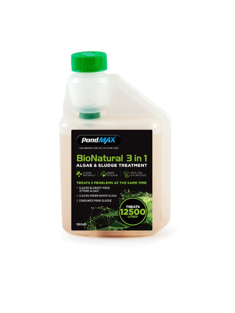 PondMAX 3 in 1 Pond Solution 500mL | Aquatic Jungle